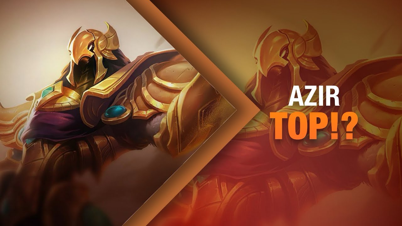 AZIR TOP LANE! Can it work in EUW BRONZE!? - YouTube