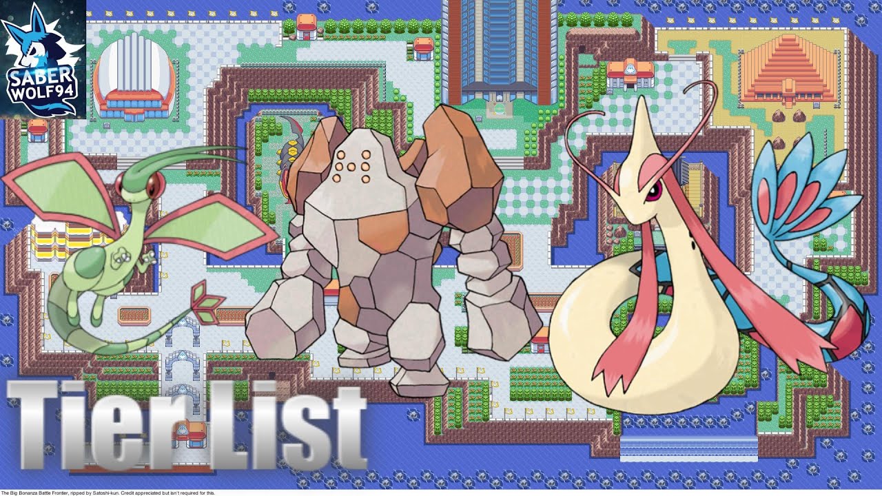 Emerald Battle Frontier Tier List - BEST Gen 3 Pokemon RANKED!! - YouTube