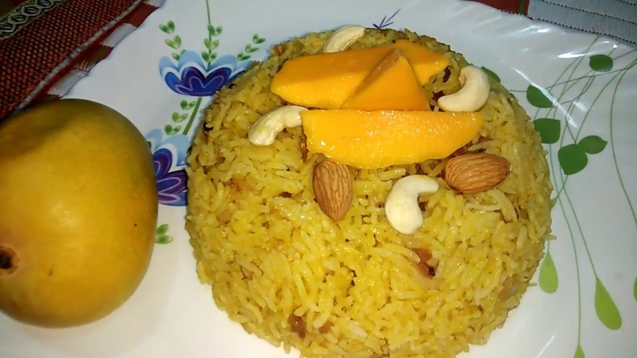 आंबा भात | Mango Rice | Rice Recipe | Mango Recipe | Shubhangi Keer ...