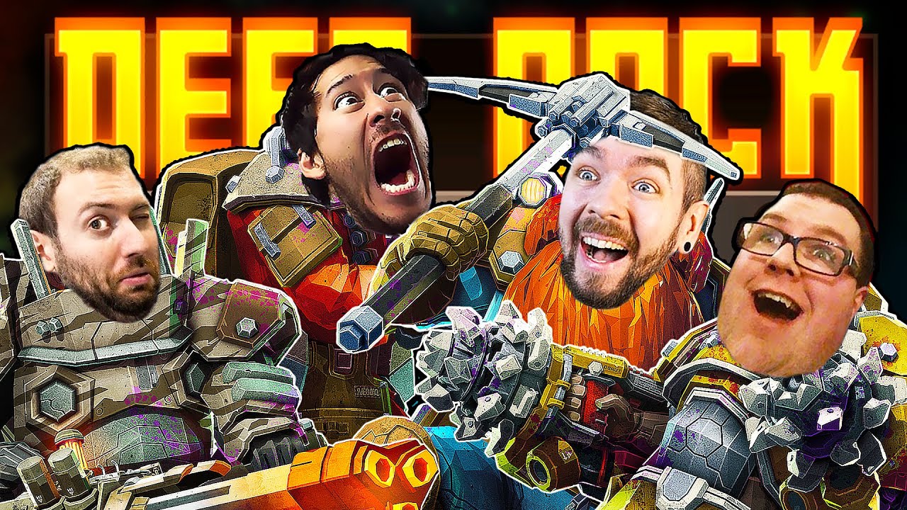 SMACK EM AND GO DEEP | Deep Rock Galactic w/ Mark, Bob and Wade - YouTube