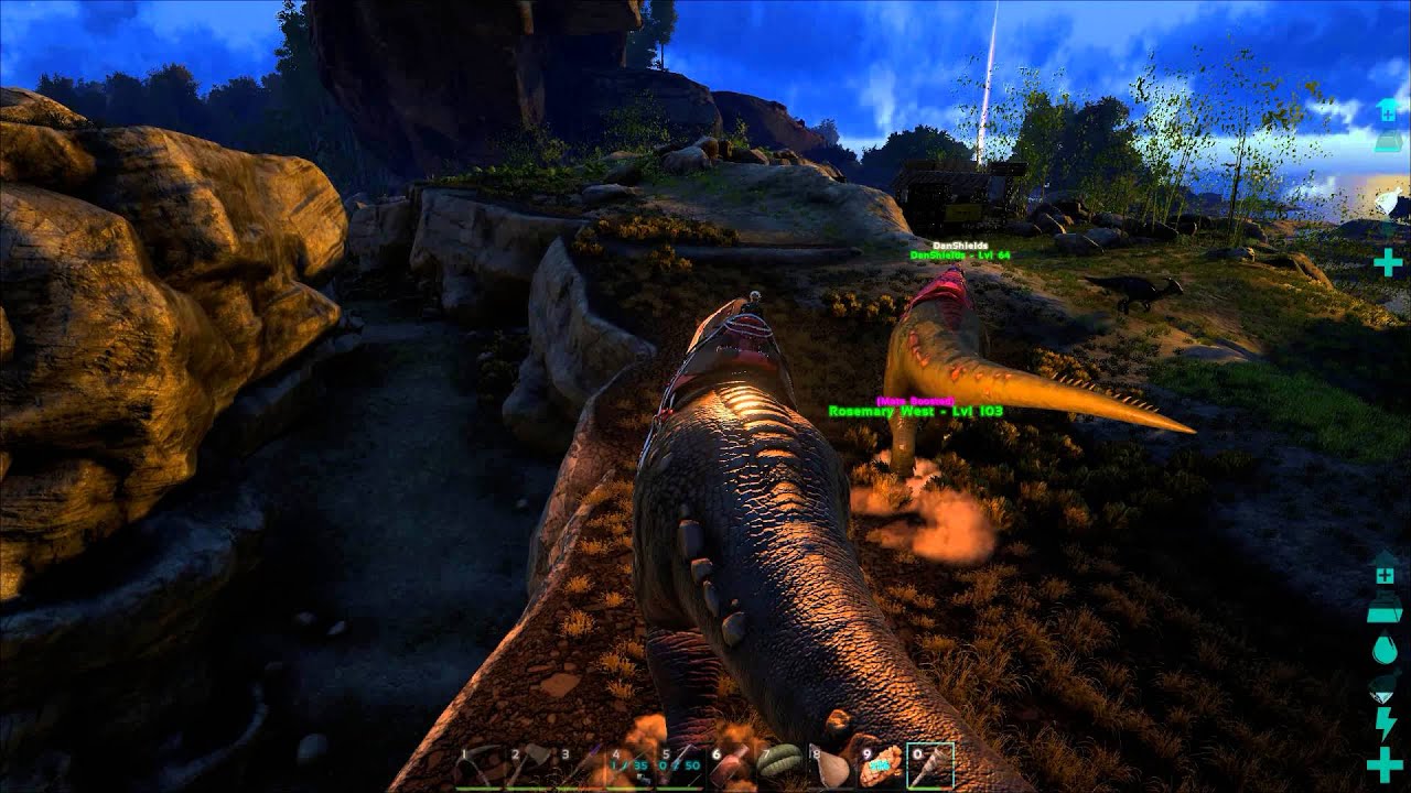 Ark: Fighting the Broodmother the easy way - YouTube