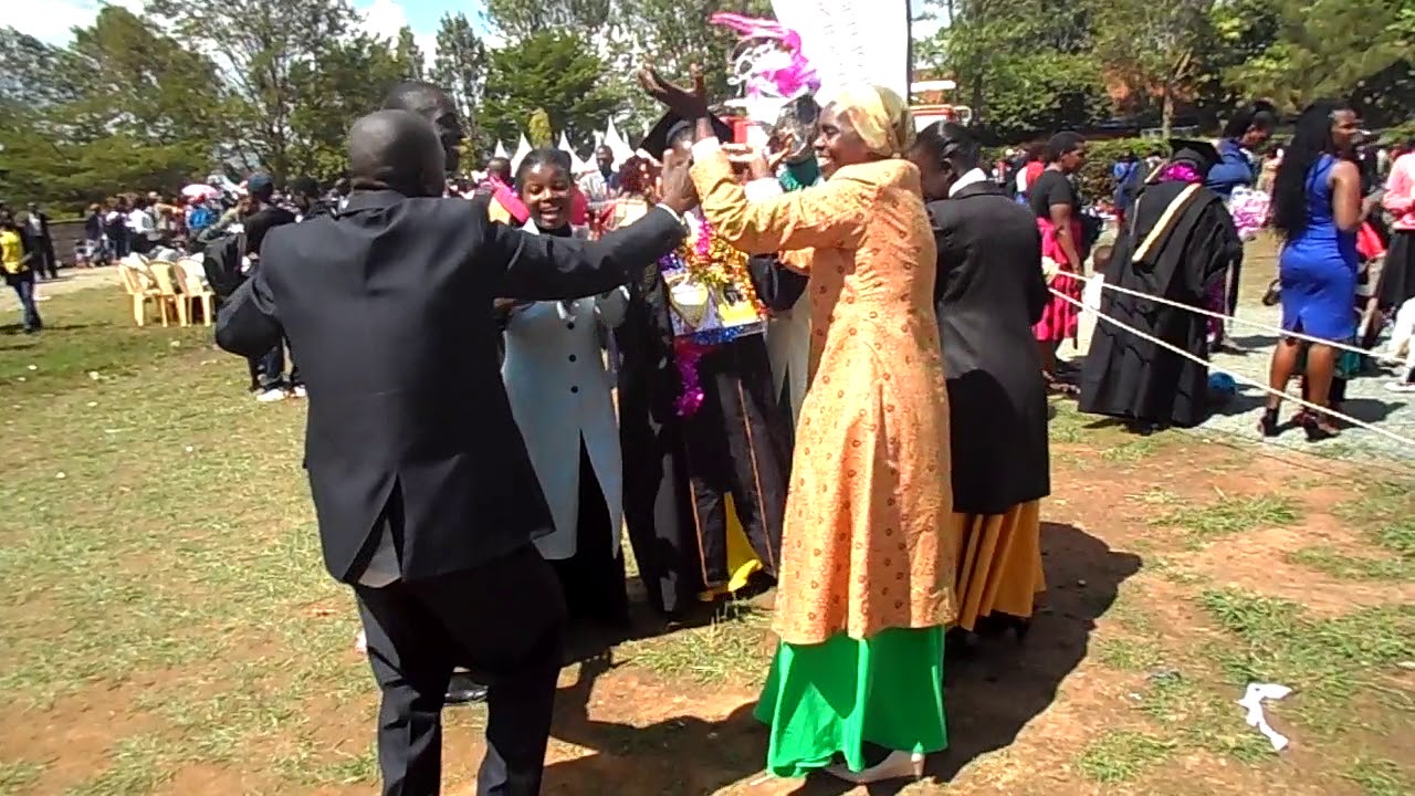 Sharon Akinyi Graduation in Machakos University - YouTube