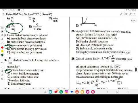 Doyan ve doymayan buxar -1ci basliq