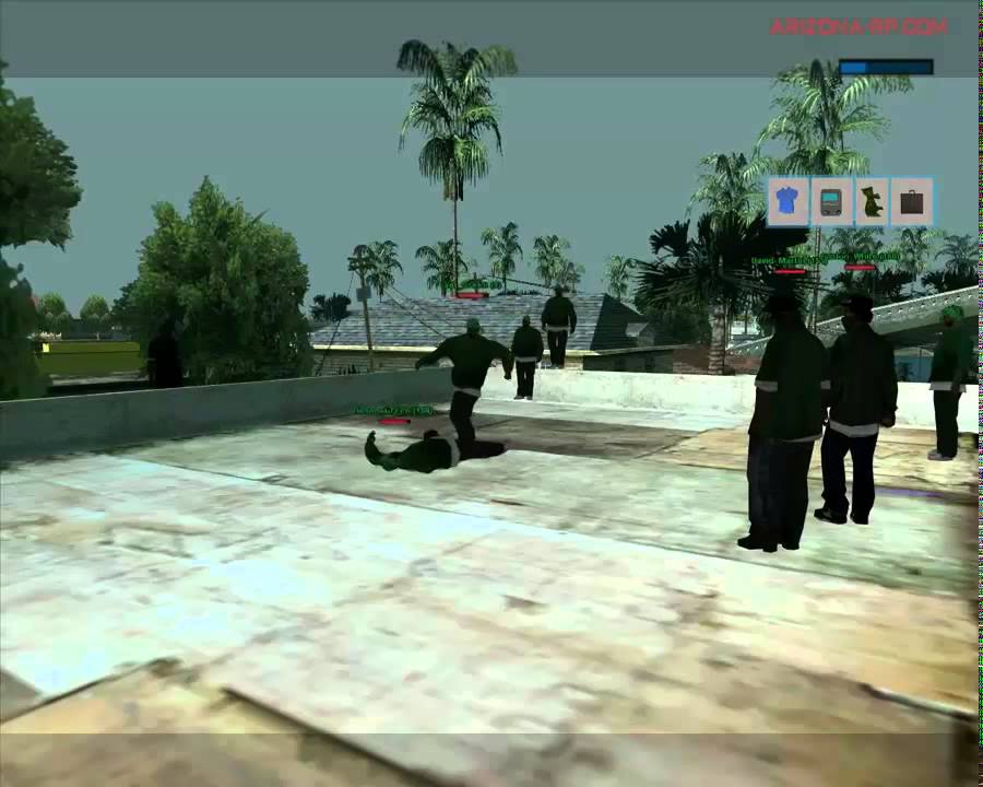Grove Street Gang - Arizona-RP [Fight Club] Part .1 - YouTube