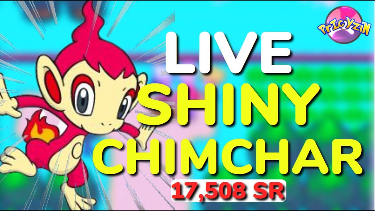 PERFECT SHINY CHIMCHAR! 17,508 PLATINUM RESETS - LIVE SHINY POKEMON ...