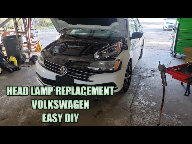 Lights Black For 2014 Jetta VOLKSWAGEN JETTA SEDAN (EXC GLI) HEAD LAMP ...