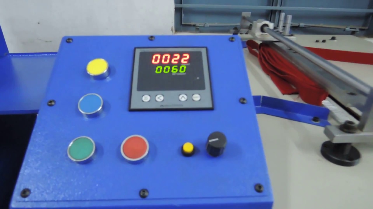 festooning machine - YouTube