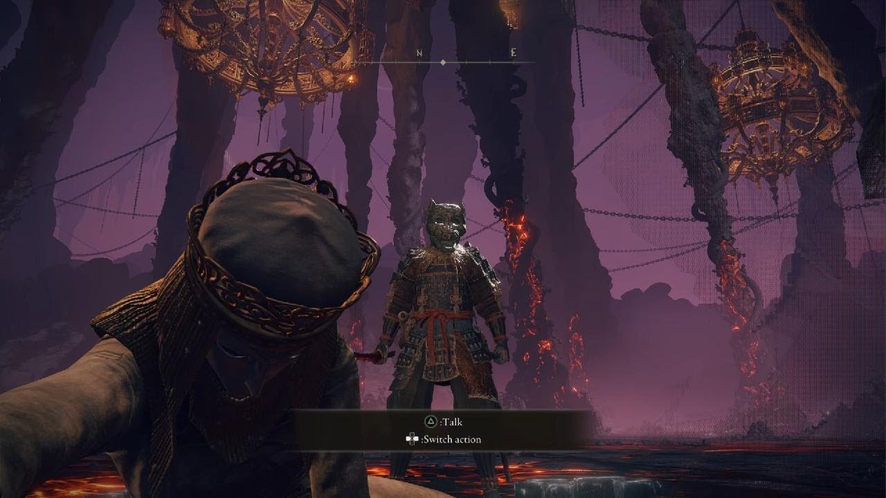 Fight Lady Tanith after completing the Volcano Manor | ELDEN RING - YouTube