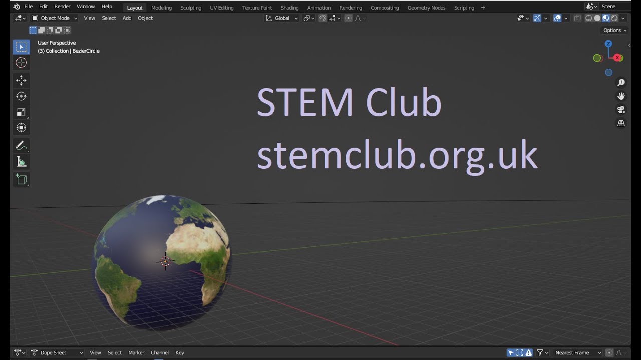 STEM Club, Blender for beginners - session 1 - YouTube