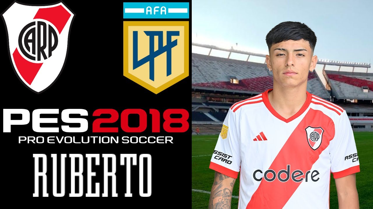 COMO CREAR A RUBERTO AGUSTÍN EN PES 2018 | FACE Y STATS | PES 2018 ...