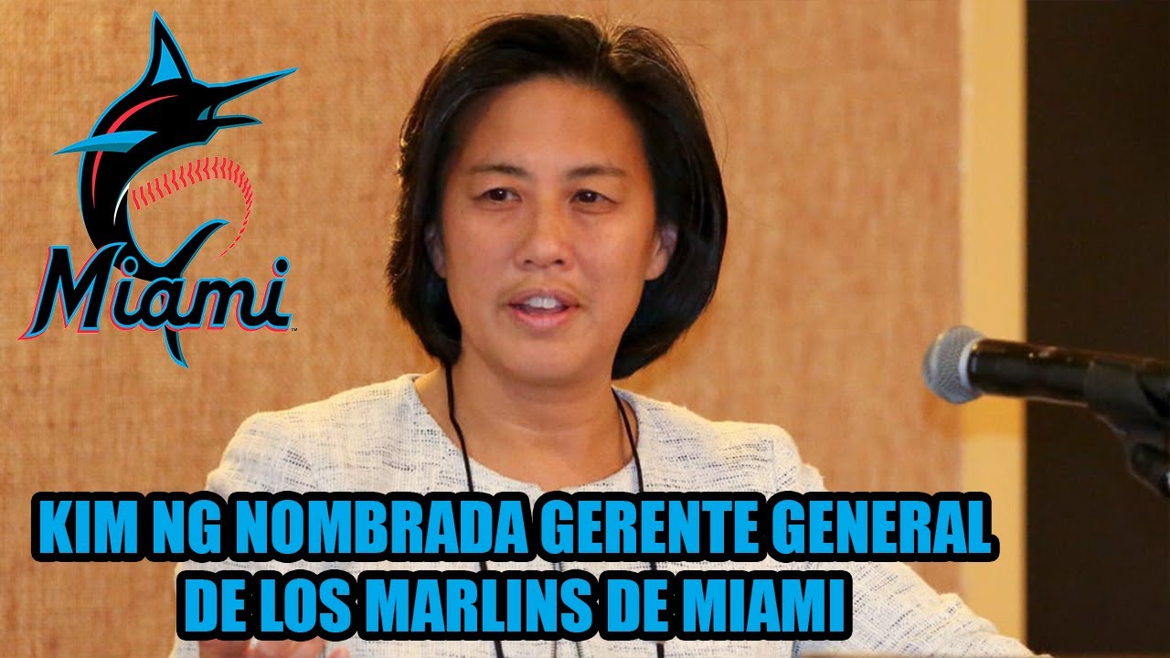 KIM NG PRIMERA MUJER GERENTE GENERAL DE UN EQUIPO DE MLB ¡HISTÓRICO ...