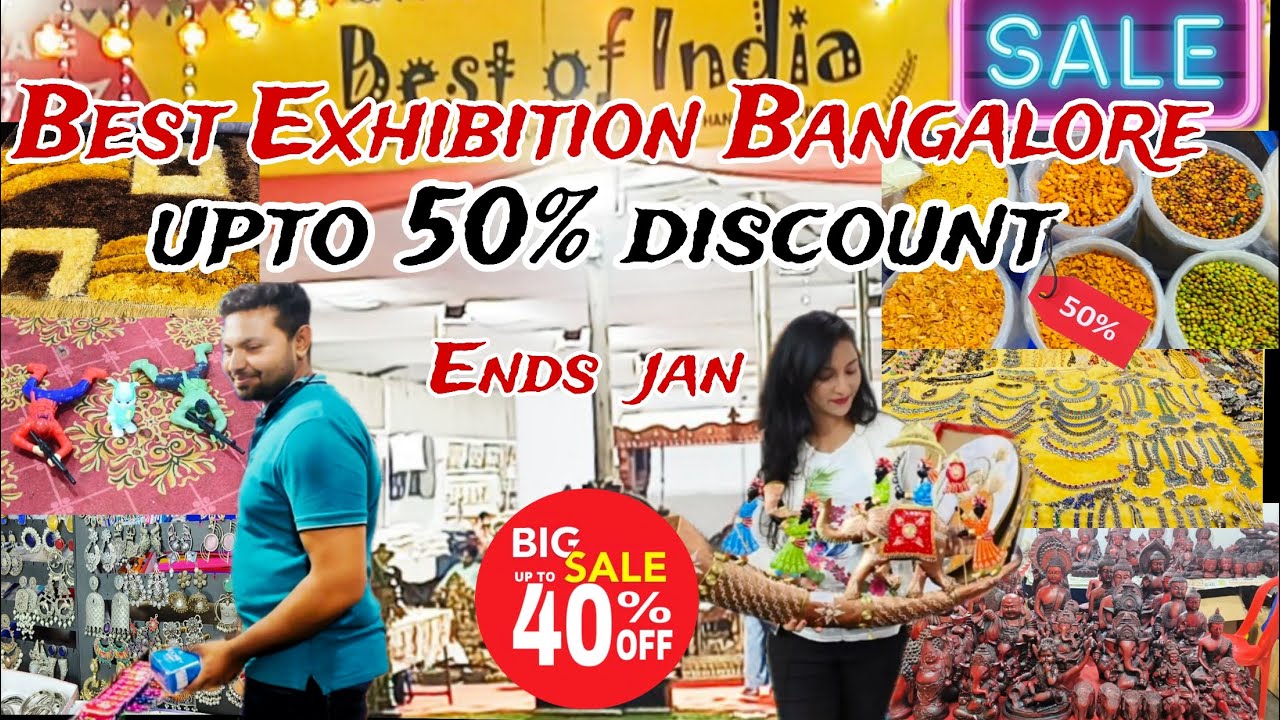 Best Exhibition in bangalore |The best for less|Grab soon🎁| Hurry up🔥 ...