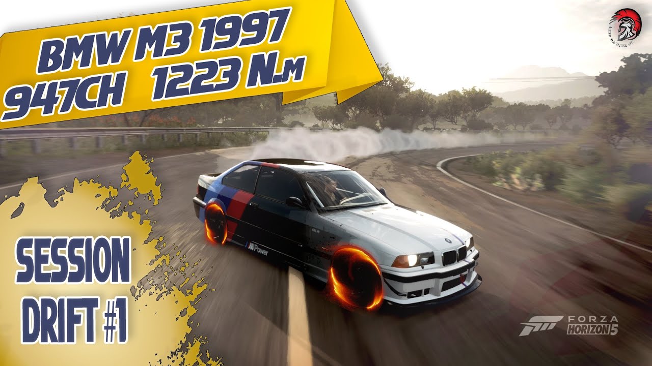 Session DRIFT sur FORZA HORIZON 5 avec ma BMW M3 de 1997 ! - YouTube