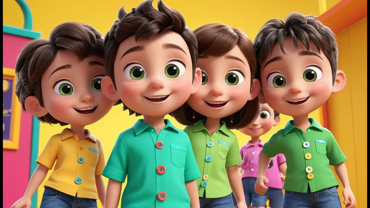 Getting Dressed Song – Which Color Shirt First | Fun Kids Learning Song ...