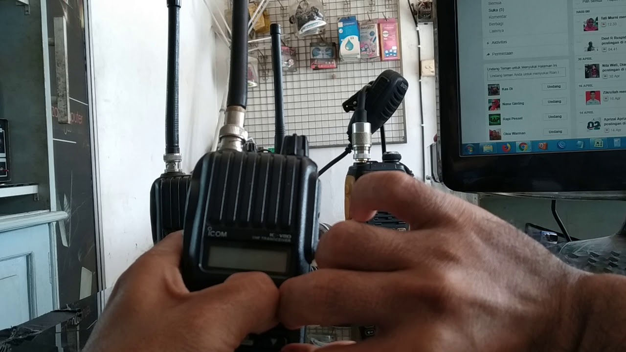 Cara Mereset Icom IC V80 - YouTube