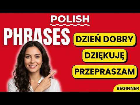 Polish Phrases for Beginners | Polish Phrases for Tourists | Polish Common Phrases