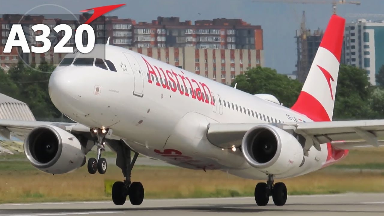 Spotting in Lviv | Airbus A320-200 (Austrian Airlines) + LOT - Polish ...