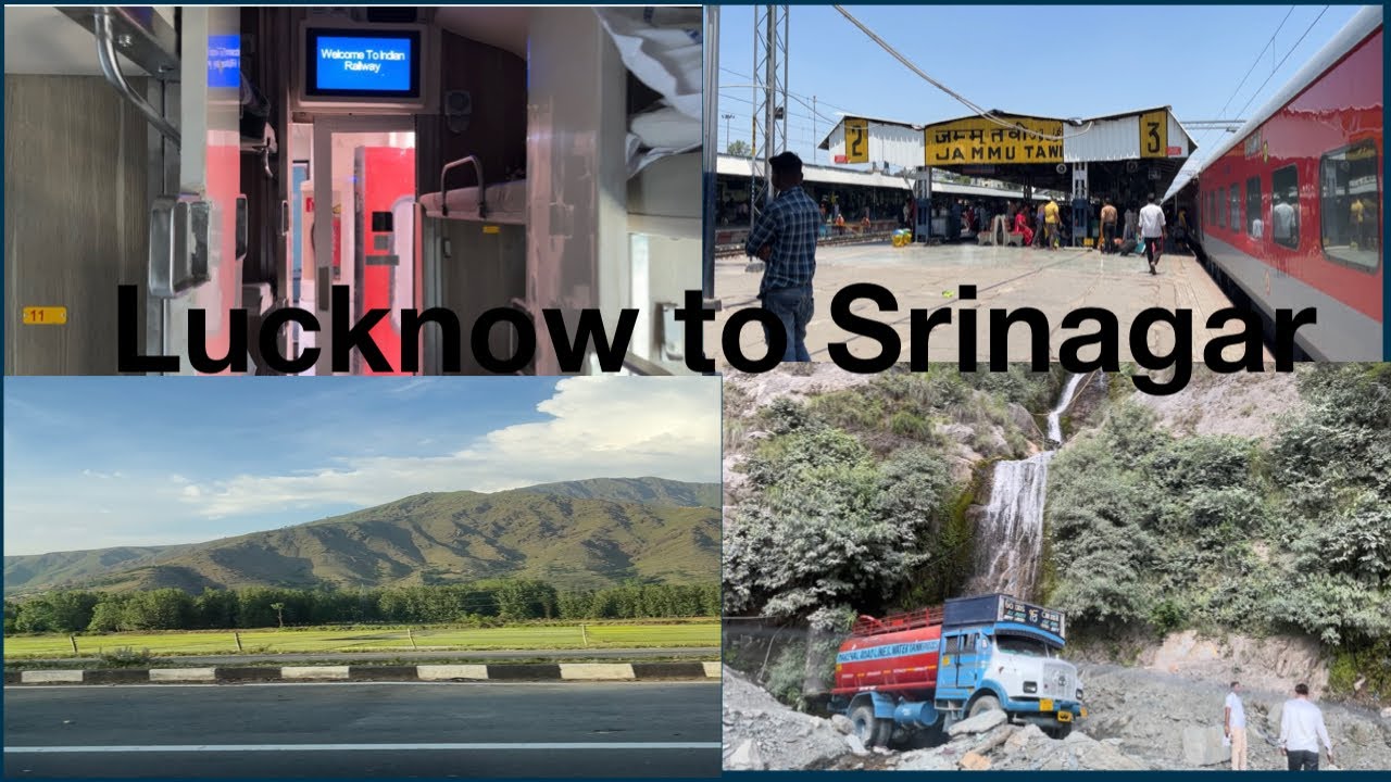 Lucknow to srinagar journey by train|| Kashmir vlog || Part - 1 - YouTube