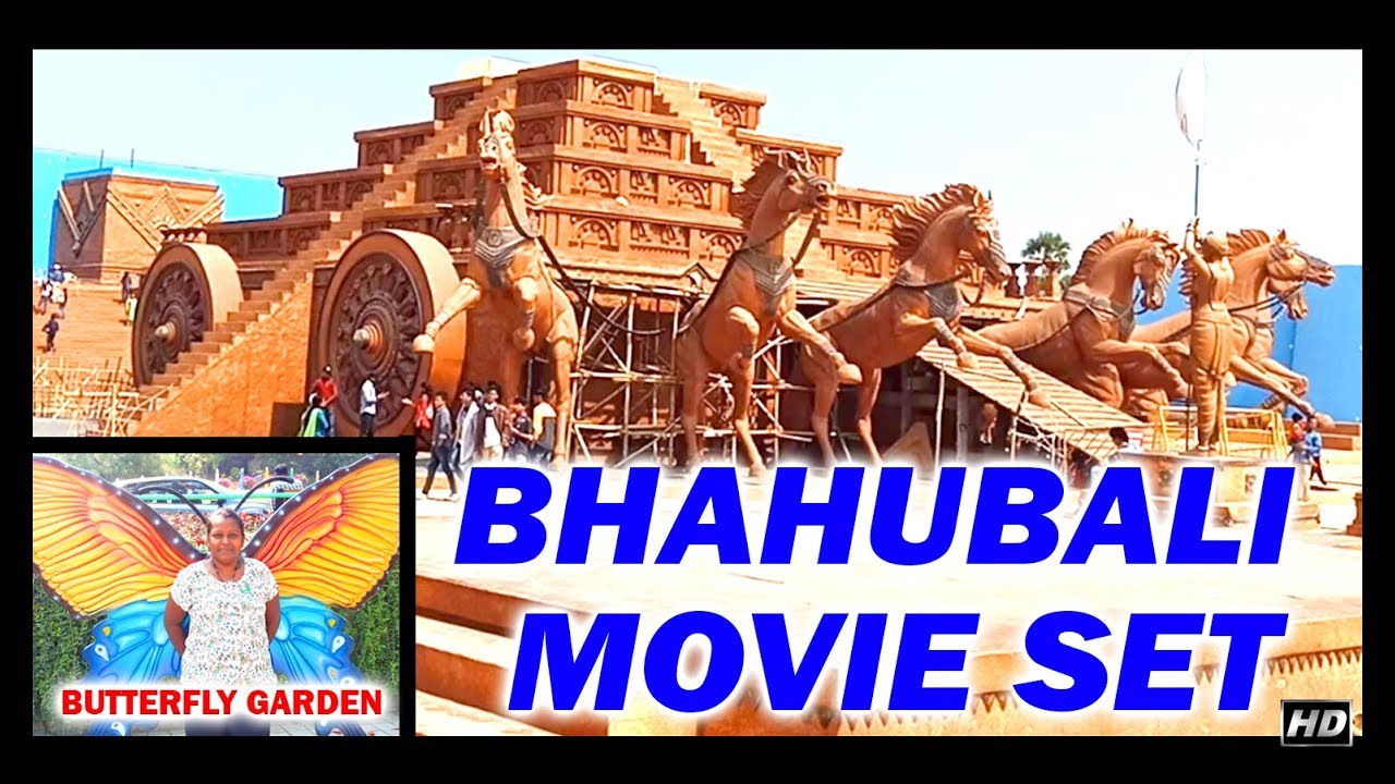BAHUBALI MOVIE SET | Full Tour of Set | Ramoji Film City | 2019 ...
