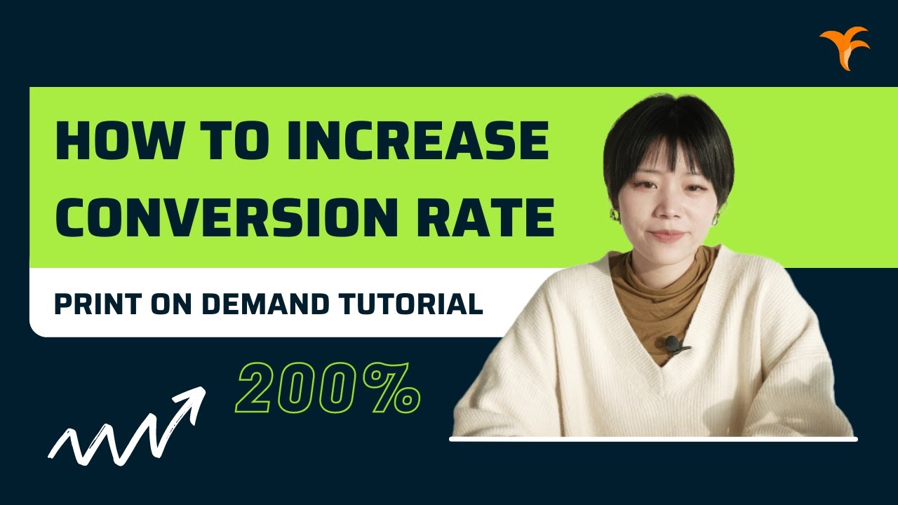 How To Boost Conversion Rates: Print On Demand Tutorial 2021 - YouTube