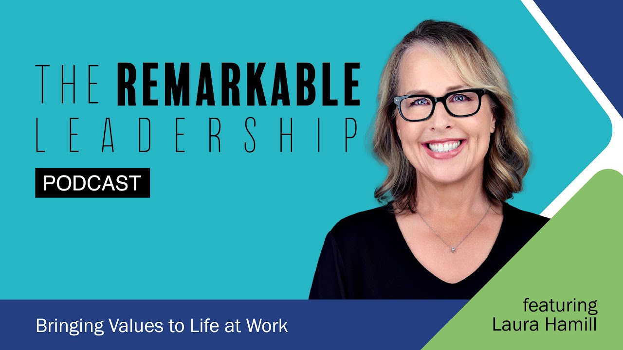 Bringing Values to Life at Work with Laura Hamill - YouTube