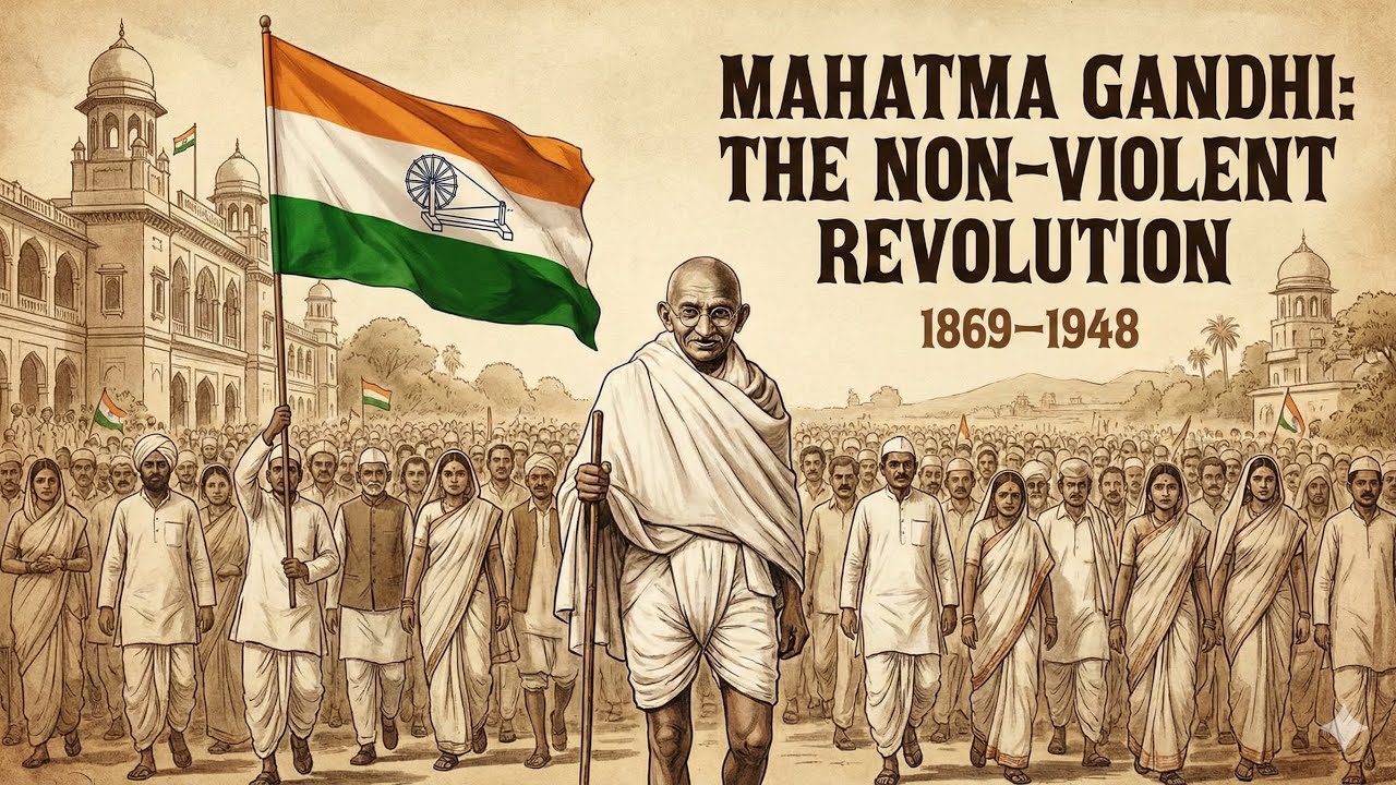 Mahatma Gandhi: The Man Who Changed India Forever - YouTube