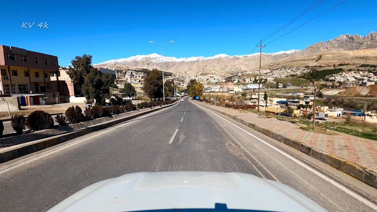Driving in Akre (4K ULTRA HD 60FPS) || كوردستان / ئاكرى - YouTube