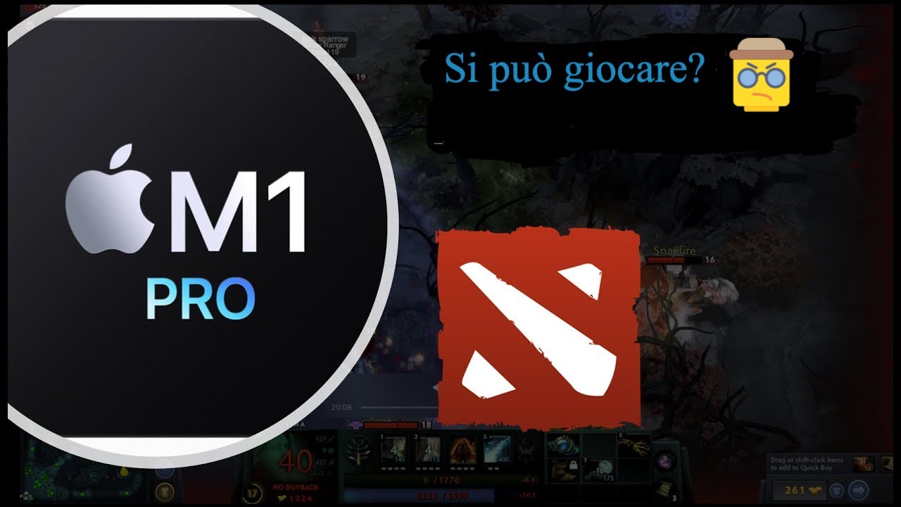 MacBook Pro 14 M1 PRO: Dota 2 full game - YouTube