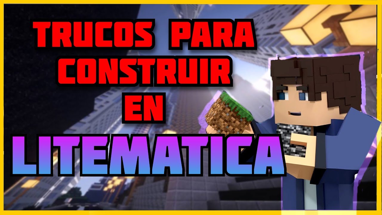 ¡Las 5 funciones CLAVE de construcción de Litematica! - YouTube