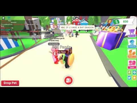playing adopt me with my friend. - YouTube