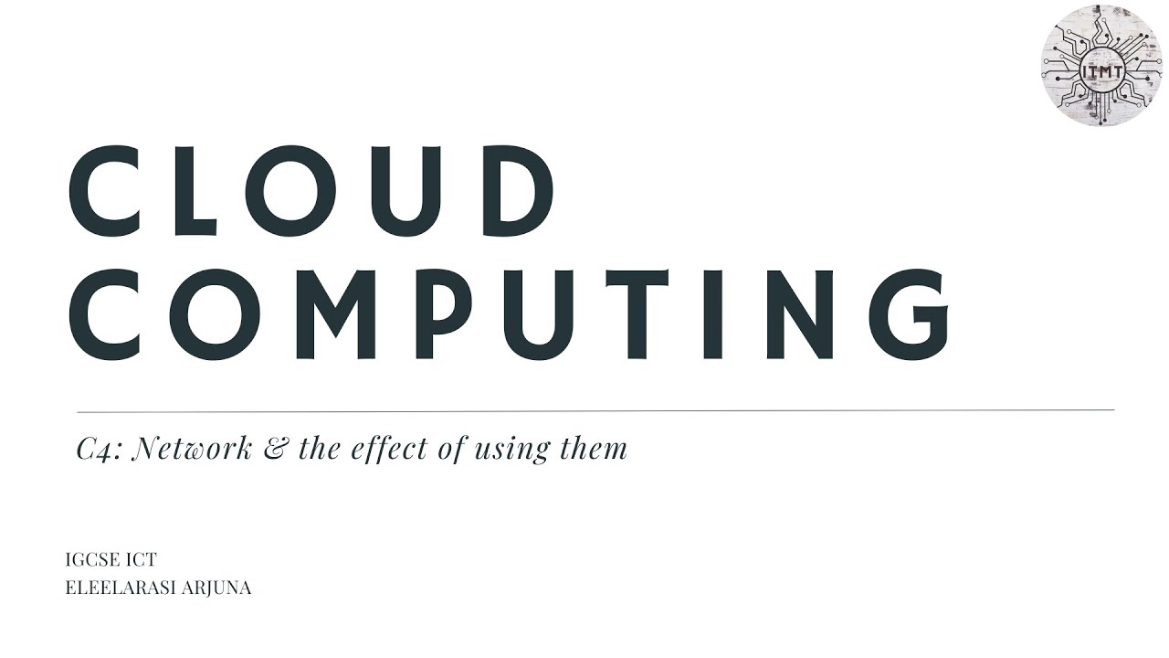 C4 - Cloud Computing - YouTube