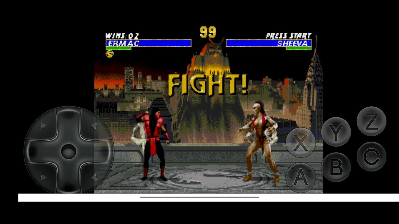 Ultimate Mortal Kombat Trilogy Ermac vs Sheeva Very Hard 2 Rounds - YouTube