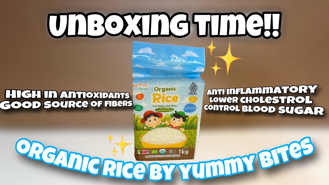 BABY MULAI MPASI? INI DIA BERAS TERBAIK UNTUK MPASI! UNBOXING ORGANIC ...