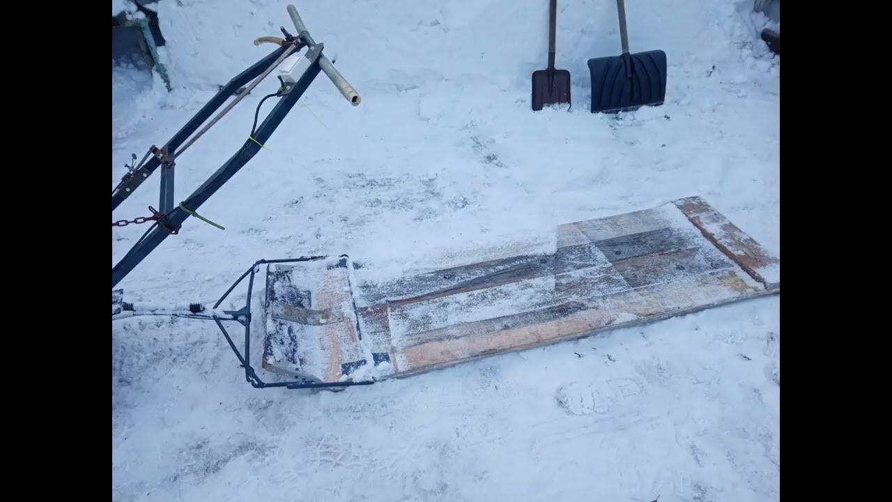 🎅🌲Волокуши корыто сани для мотобуксировщика. самодельные 🚁🛷🧸 - YouTube