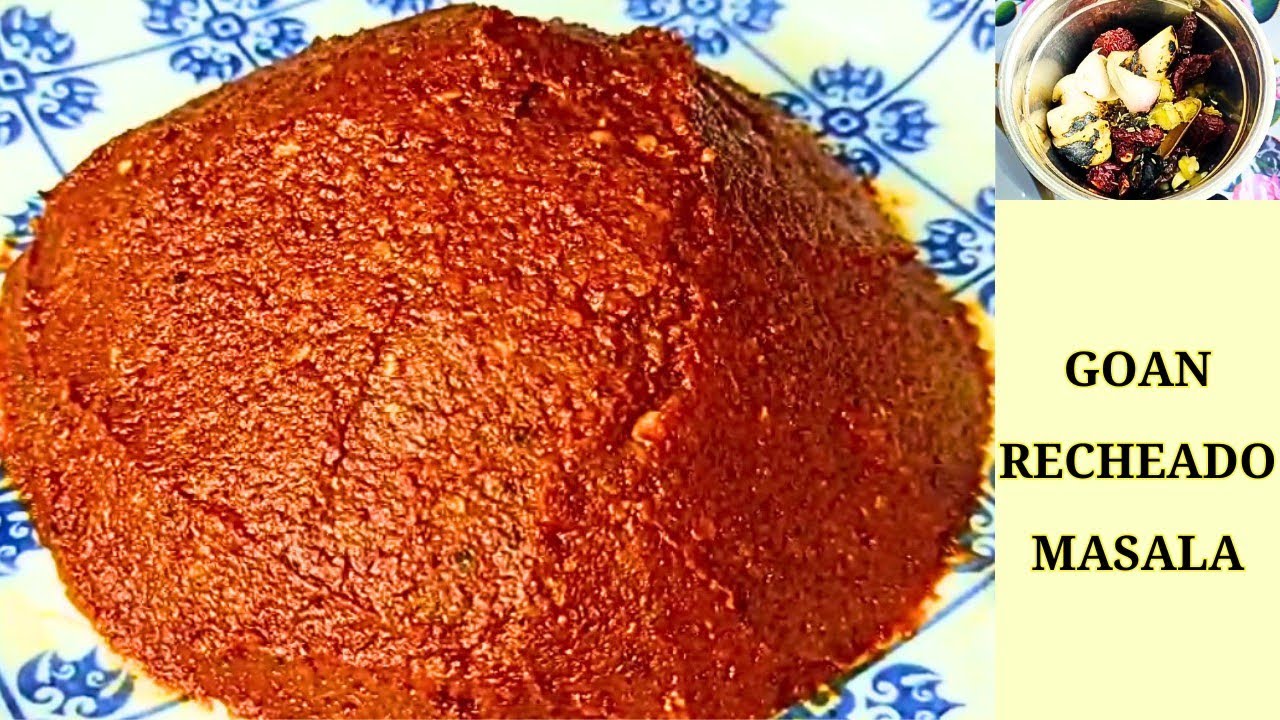 Goan Recheado Masala Recipe #RecheadoMasala - YouTube