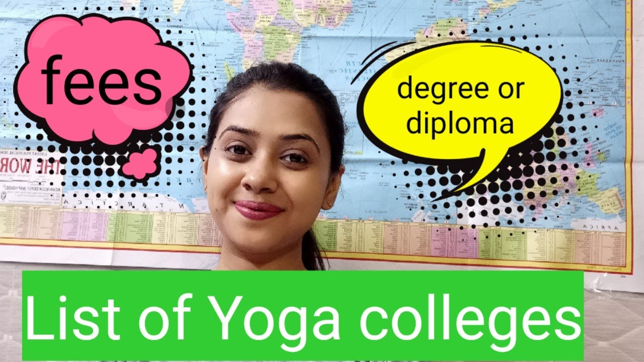 List of Yoga colleges ||Fees structure - YouTube