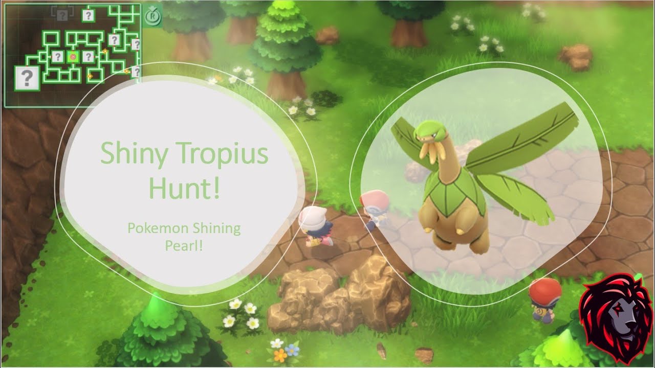 🔴LIVE! Shiny Hunting in The Grand Underground! Shiny Tropius! Pokemon ...