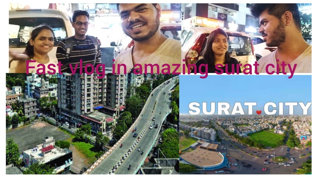 Smart city, Surat amazing city,bn-hitech vlogs, - YouTube