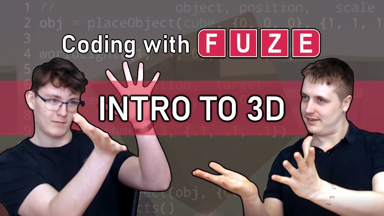 Coding with FUZE - Tutorial 11: Introduction to 3D - YouTube