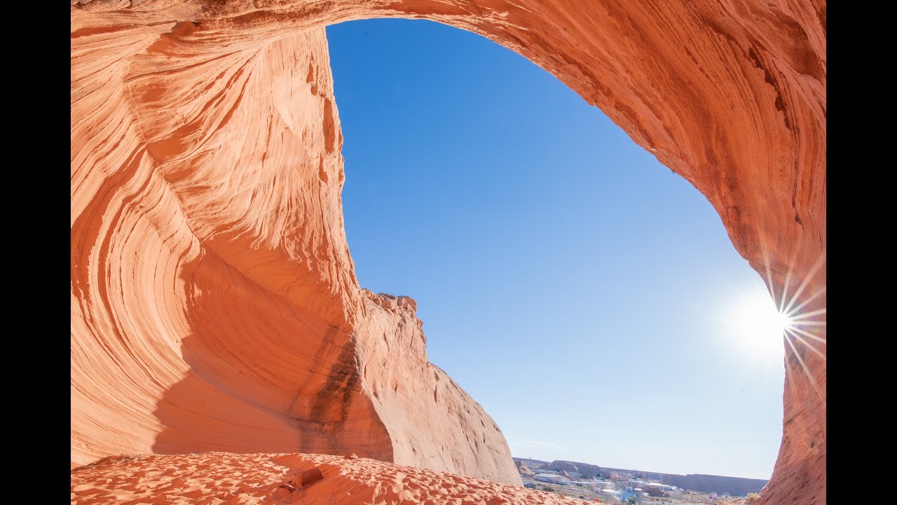 Sand Cove Cavern and Mesa Hike, Page Arizona - YouTube