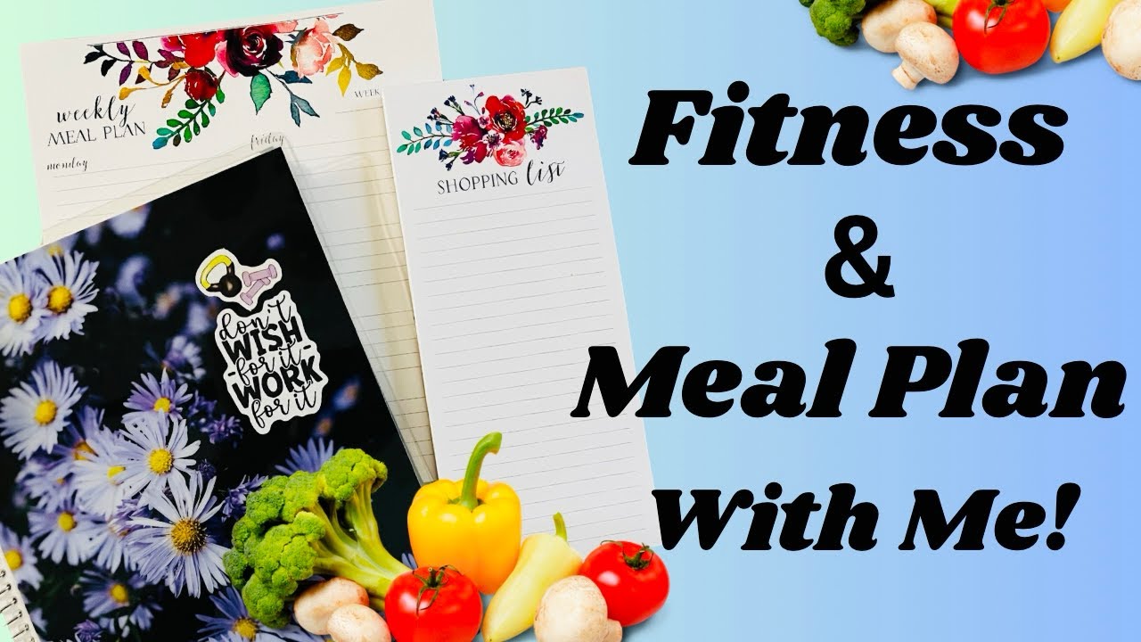 Fitness & Meal Plan With Me | + Visual Low Carb Food Options | Grocery ...