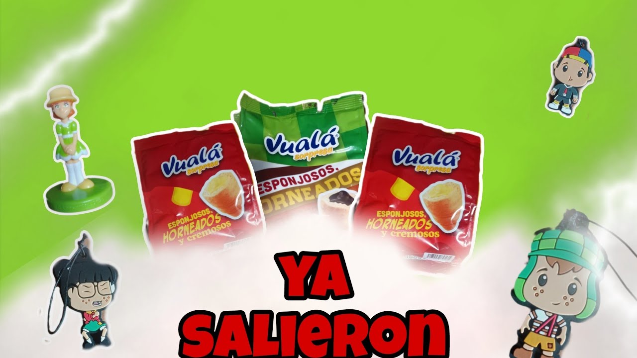 LOS NUEVOS VUALA DEL CHAVO DEL 8 LLEGARON - YouTube