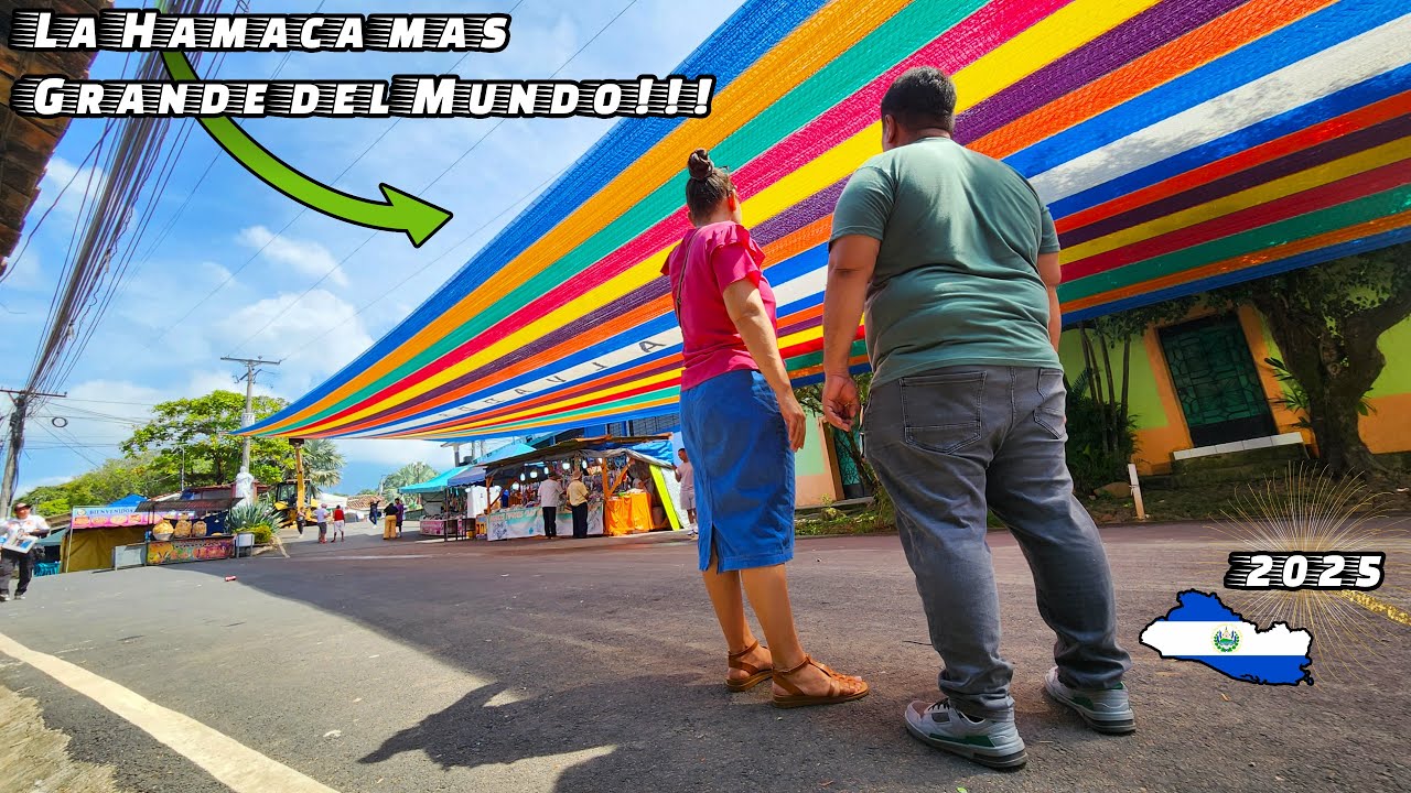 😱 Festival de las HAMACAS, Concepción Quezaltepeque 2025 (El Salvador ...