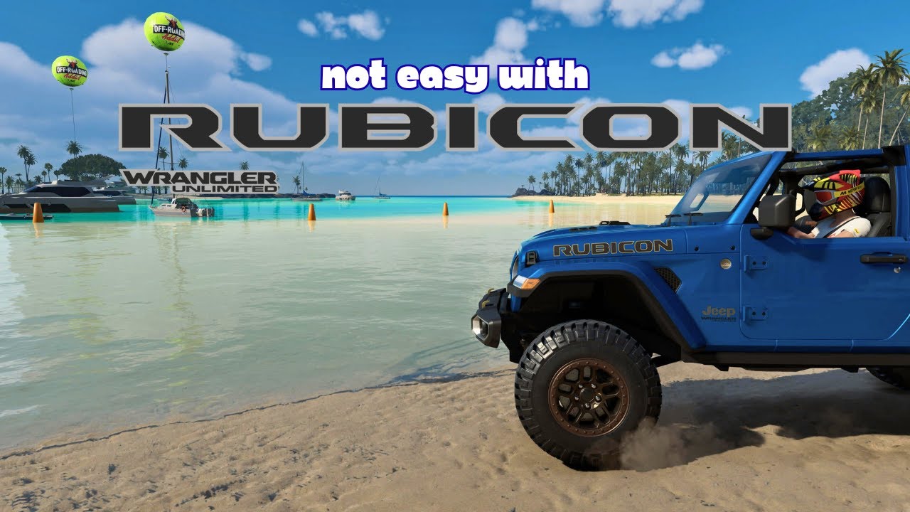 Jeep Wrangler Rubicon vs The Track! Insane Off-Road Race Experience ...