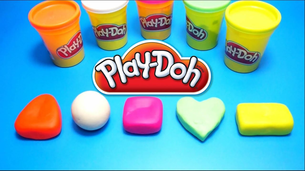 Play Doh Shape Toys - Duck, Pikachu and Pokemon - YouTube