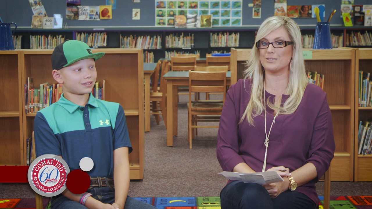 Comal ISD InFocus Student Ryland Walker from Rahe Bulverde Elementary ...