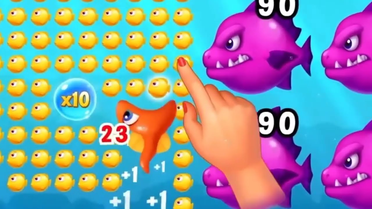 Fishdom Ads mani game Hungry fish 0.1 new update Trailer fishdom Video ...