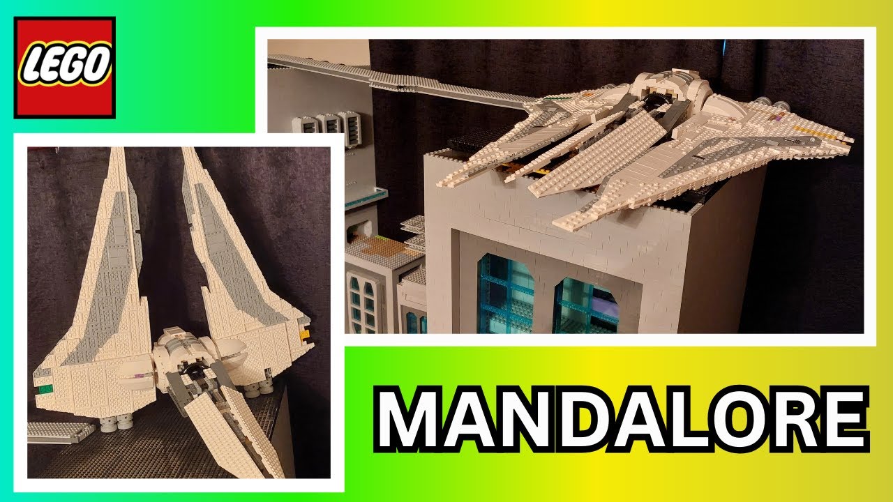 LEGO STAR WARS MOC - BUILDING MANDALORE - EPISODE 36 - Kom'rk Class 3 ...