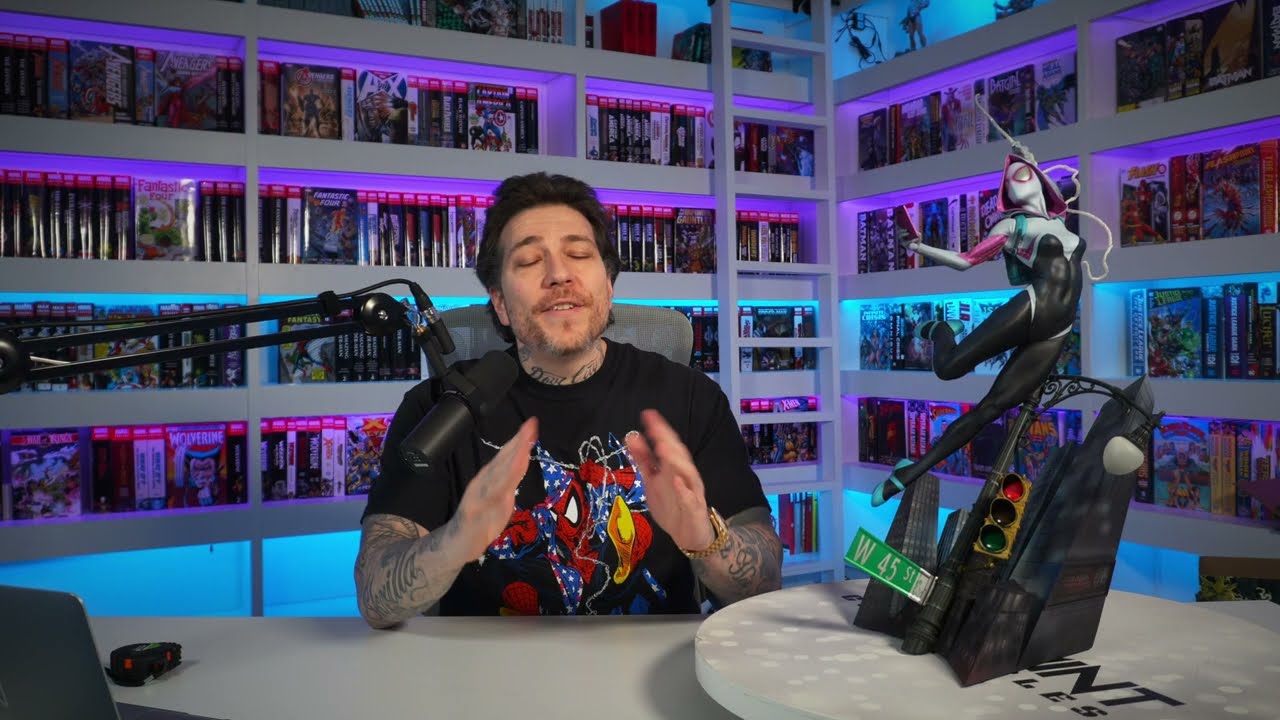 Going ACROSS the SPIDER VERSE with this GHOST SPIDER Premium Format by ...