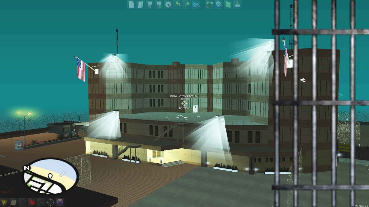 MTA Sa map editor: New Los Santos prison! - YouTube